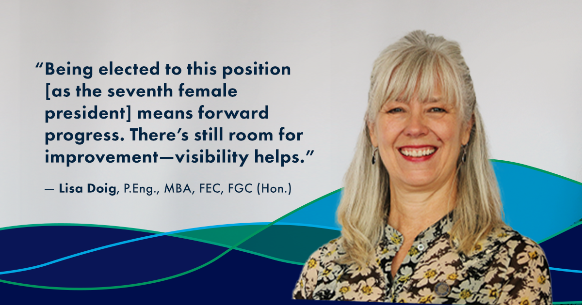 Meet APEGA President Lisa Doig: In Her Own Words | APEGA