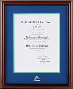 APEGA Certificate Frames | APEGA